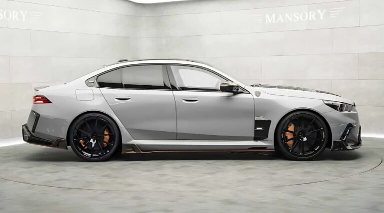 Mansory Transforms BMW M5 with Aggressive Carbon Fiber Kit